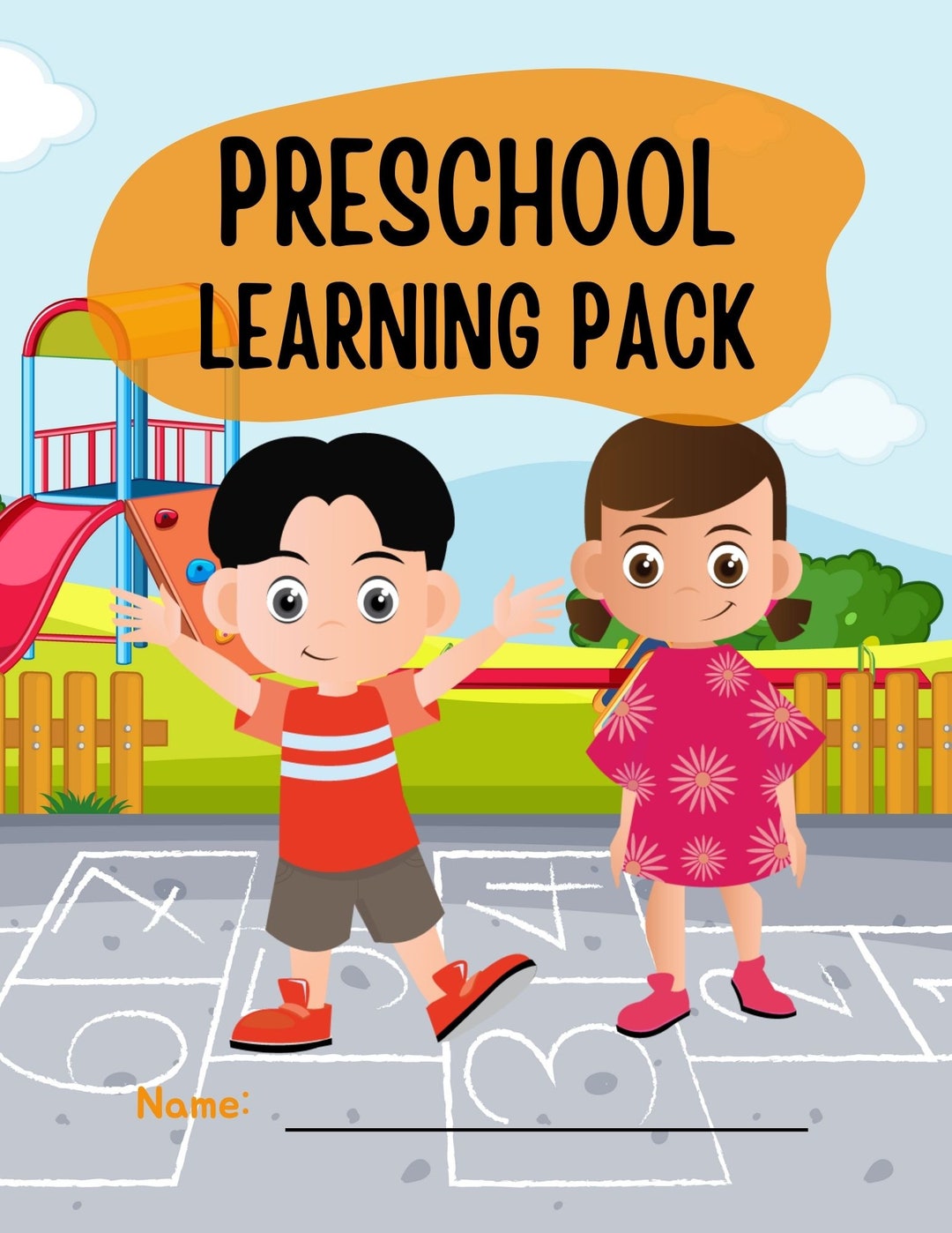 Pre-school Learning Pack, Work Sheets for Learning Digital Printing - Etsy