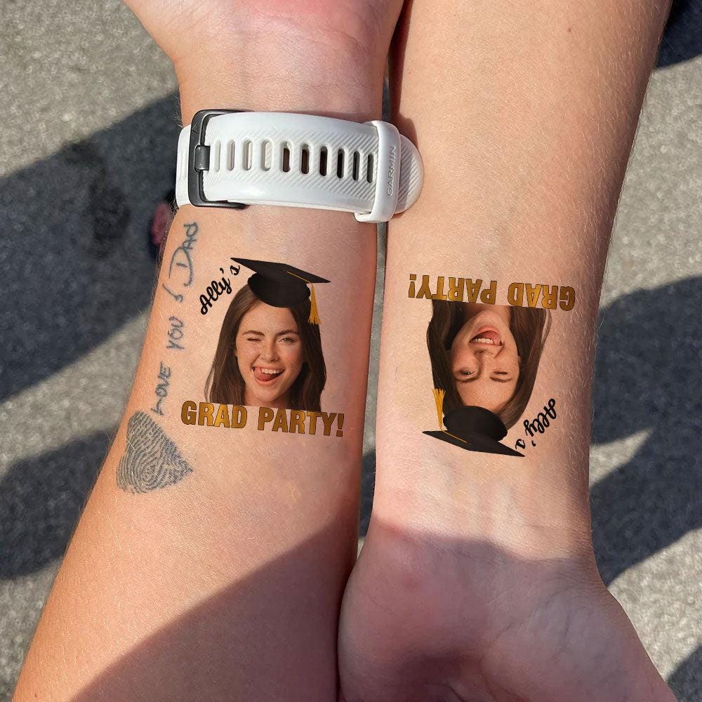 10pcs Graduation Tattoos, Graduation Party Favors, Graduation Party ...