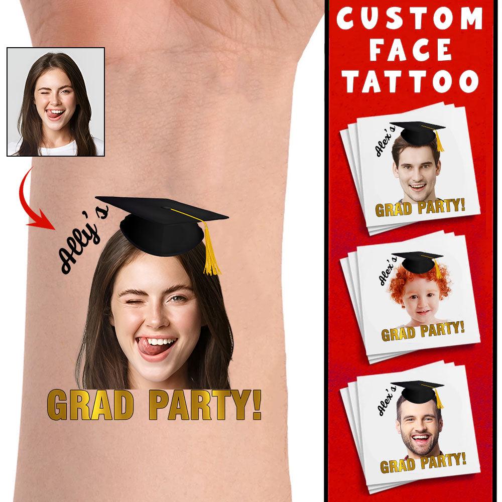 10pcs Graduation Tattoos, Graduation Party Favors, Graduation Party ...
