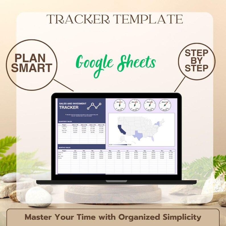 Tracker Template, Google Sheets Task Manager, Progress Tracker, Habit ...