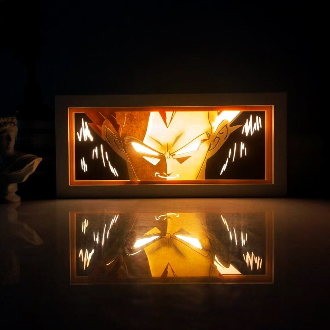 Japanese Anime 3D Papercut Light Box/manga Shaodw Box Frame/led Lights ...