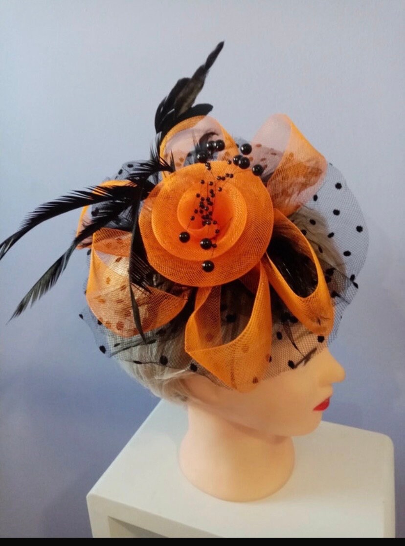 Vintage Stunning Fascinator, Ladies Day, Wedding, Celebration, Unique ...