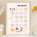 Toddler Reward Chart, Printable Reward Chart, Kids Routine Chart ...
