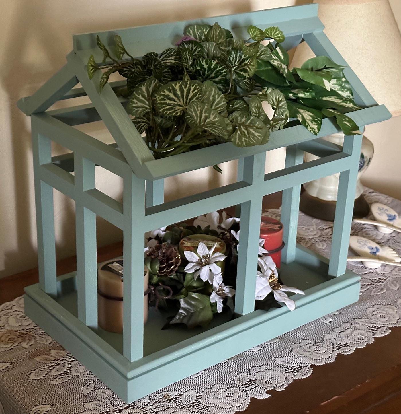 Rectangular Wood Frame Lantern Wood Lanterns Etsy UK