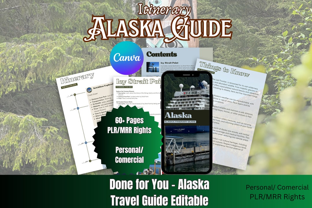 Alaska Itinerary Guide, Alaskan Cruise Packing List, Alaska Cruise 2024, Cruise Planner, Alaska ...