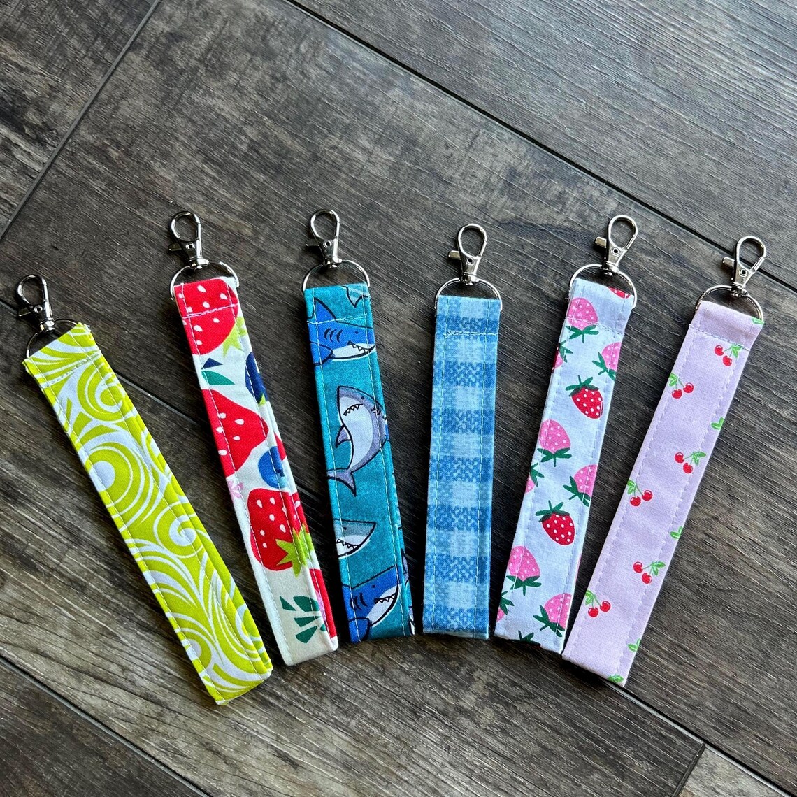 Keychain Wristlet, Handmade Keychain Wristlet, Wristlet, Valentines Day ...