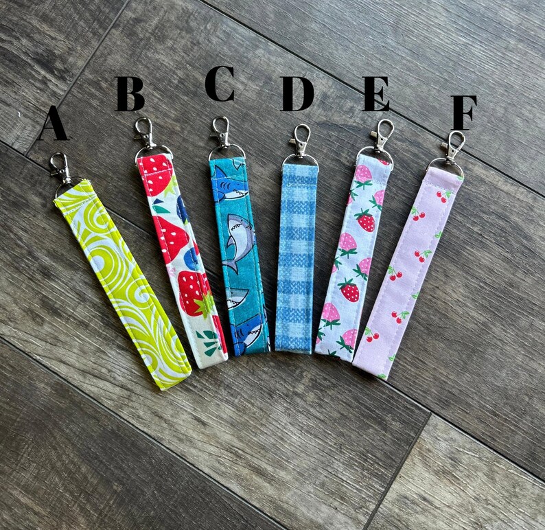 Keychain Wristlet, Handmade Keychain Wristlet, Wristlet, Valentines Day ...