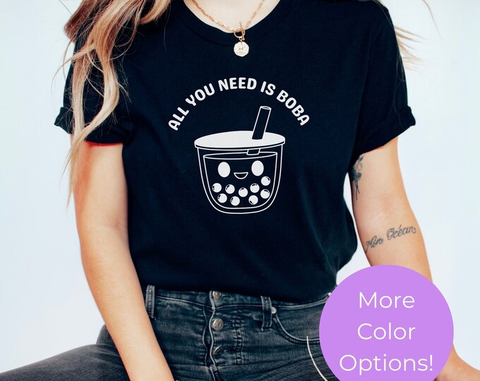 Mama Needs Boba Shirt, Boba Milk Tea Lover, Caffeine Lover, Boba Lover ...