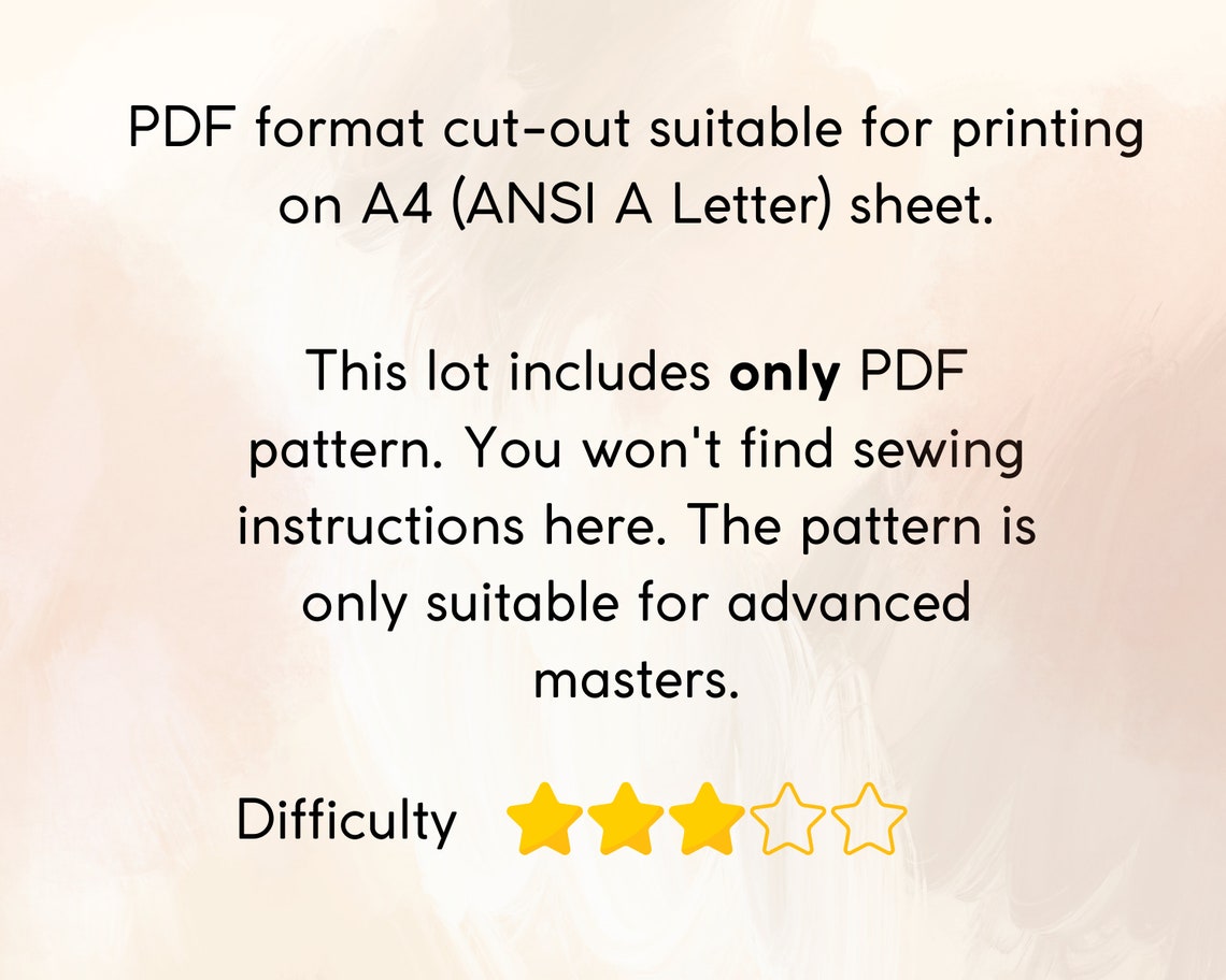 Lion Felt Pattern - Baby Lion for Hand Sewing From Felt - Safari Toy ...