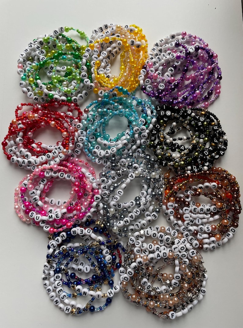 Eras Tour Friendship Bracelets - Etsy