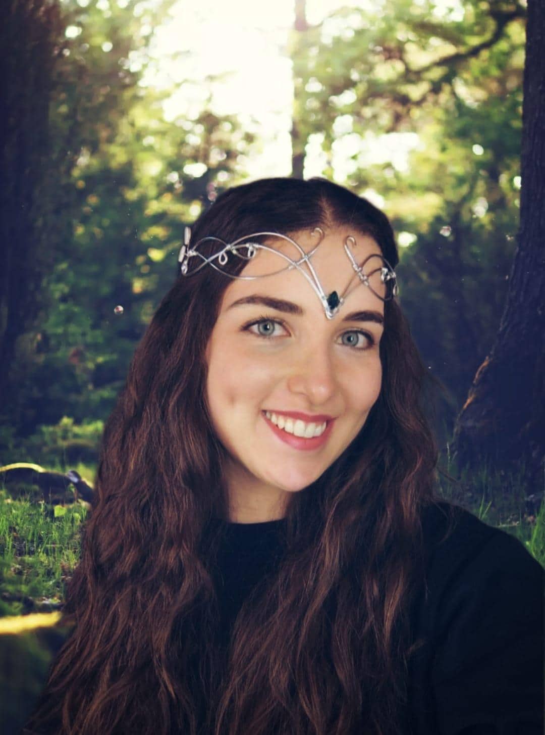 Silver Elven Crown. Elven Bridal Headpiece. Medieval Tiara. Elven ...