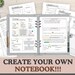 Printable Bible Study Bundle | Instant Download | Sermon Notes | Bible ...