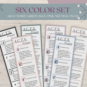 Bible Study Printable Bookmark Set Print Cut Books of the Bible ...