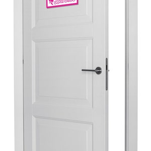 Barbie-lover Sign for Childrens Room in Barbie-pink - Etsy