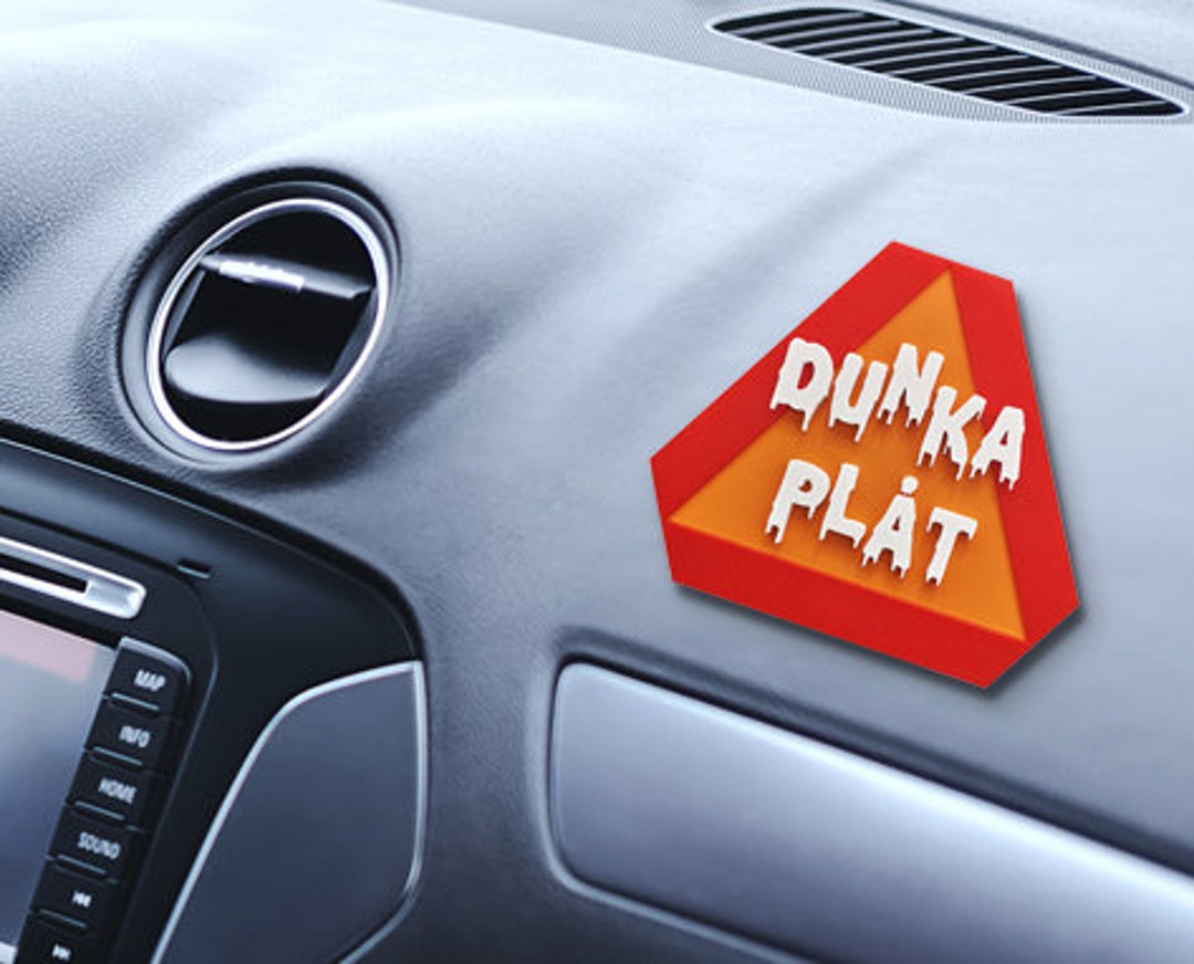 3D Printed A-tractor/epa-tractor Sign for Car Dashboard - Etsy