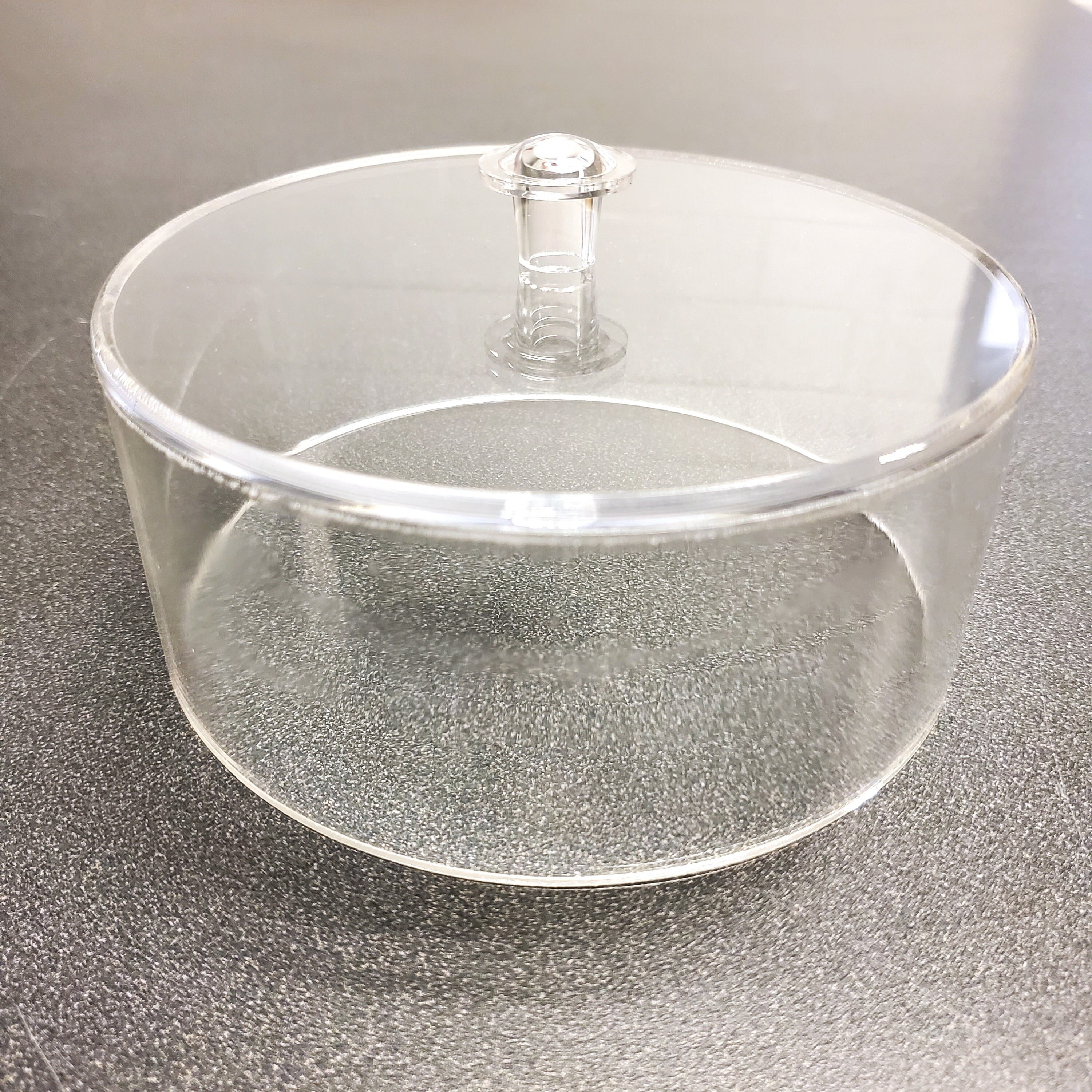 Clear Acrylic 6" Dia Plexiglass Dome Cloche Display W/knob Handle - Etsy