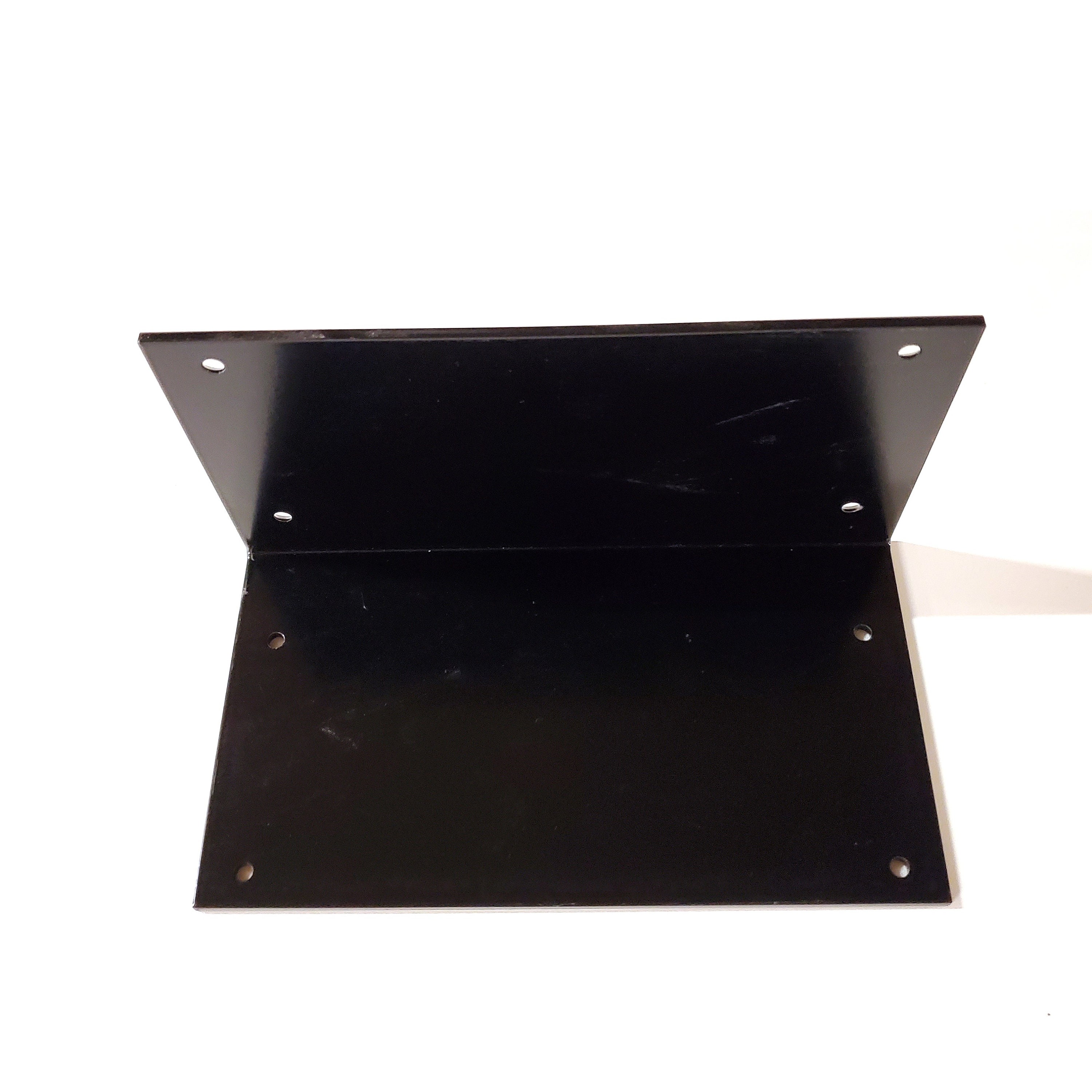 Heavy Duty Steel Corner Angle Support Joining Bracket 4"w X 8"l Powder ...