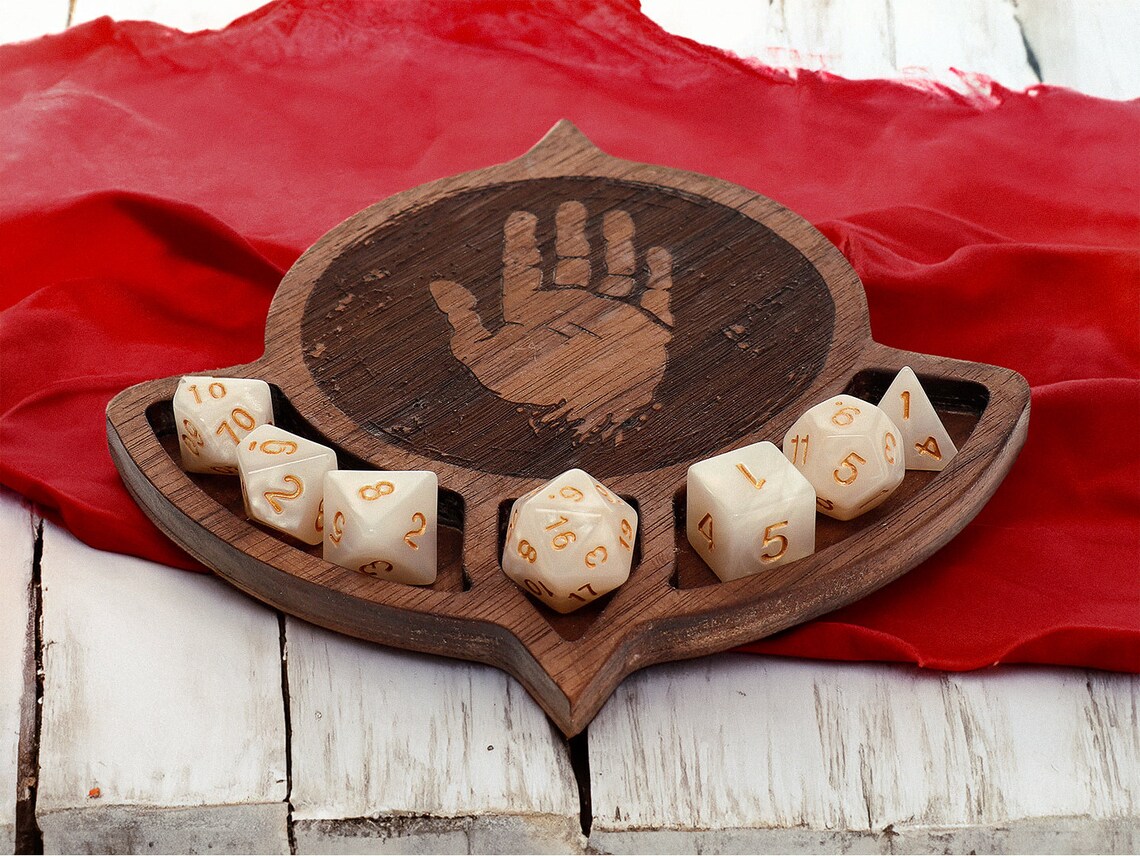 DND Dice Tray & DND Mug Coaster DND Dice Bag Pairs Perfectly With It ...