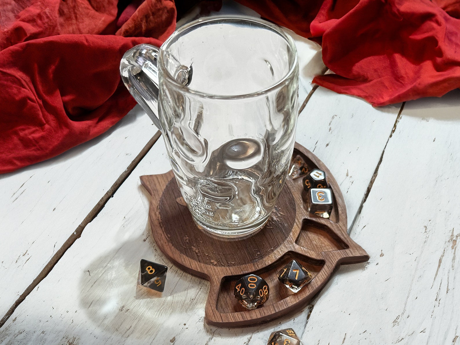 DND Dice Tray & DND Mug Coaster DND Dice Bag Pairs Perfectly With It ...