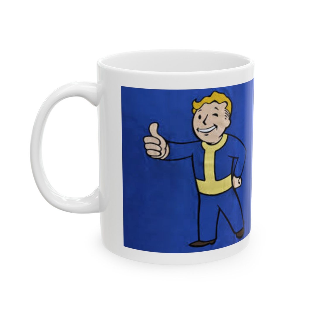 Fall Out Thumbs up Ceramic Mug, 11oz - Etsy