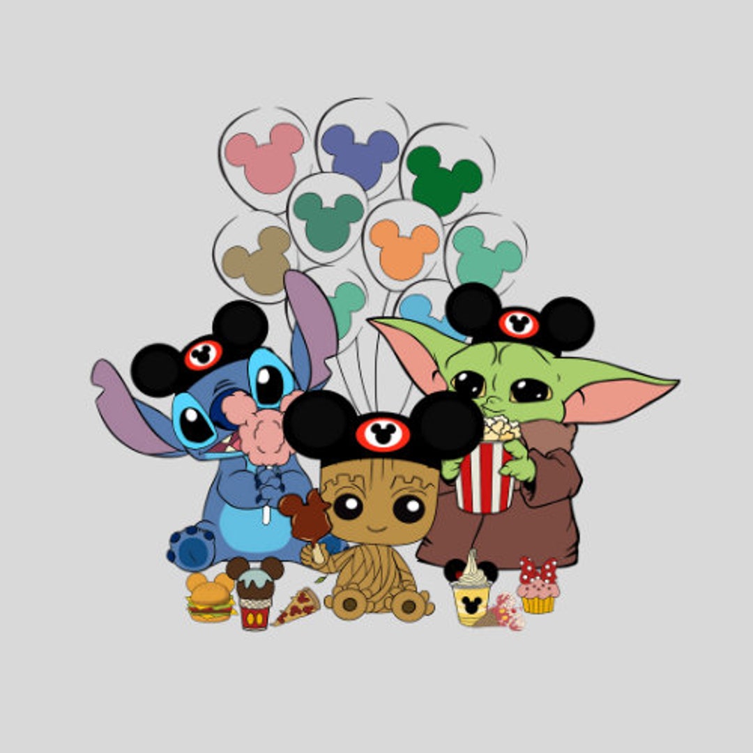 Stitch Png,star Wars Clipart, Baby Yoda Png,stitch R2d2 Darth Vader Png ...