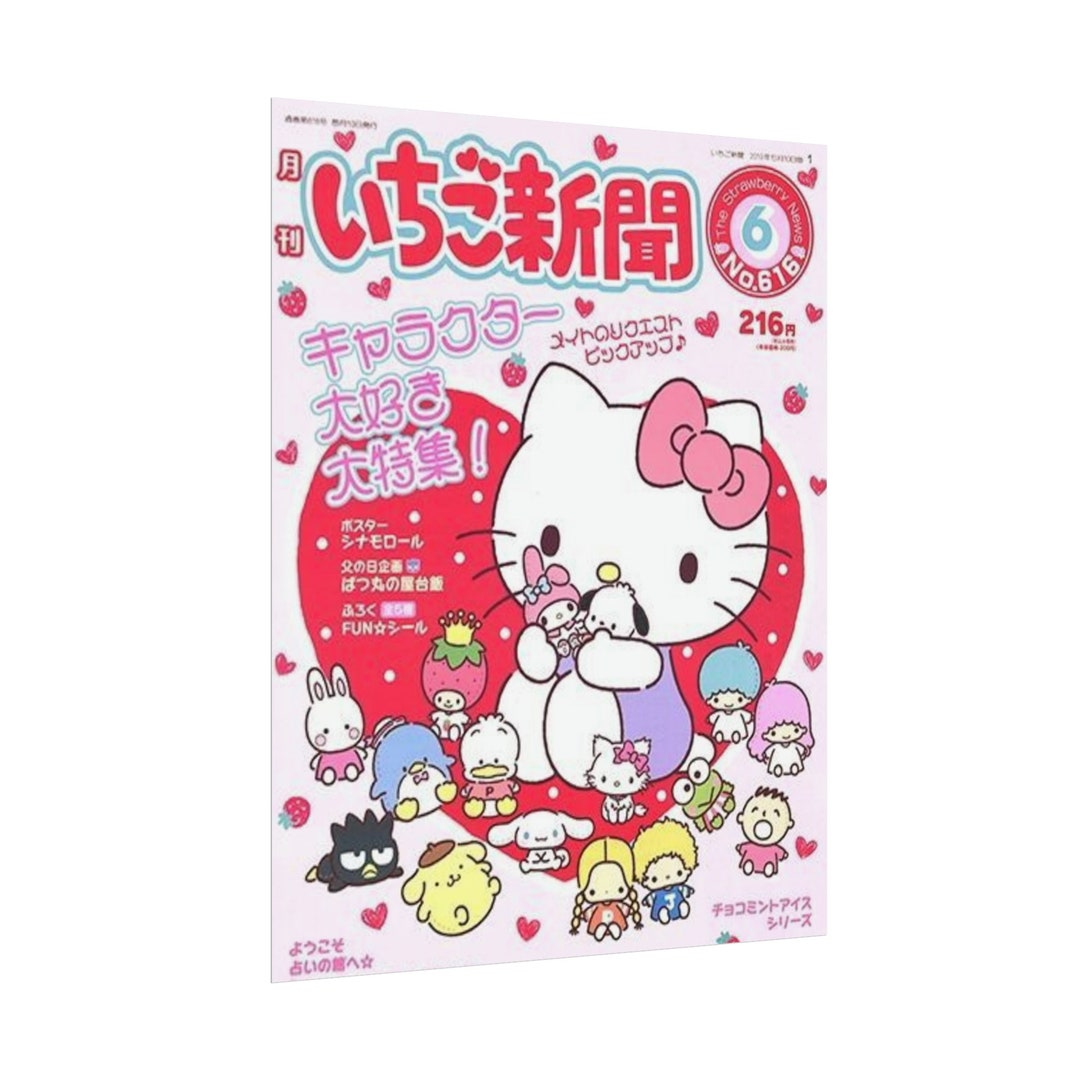 Hello Kitty Wall Art, Hello Kitty Poster - Etsy UK