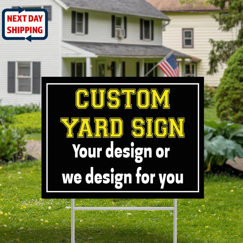 Custom Yard Sign - Etsy