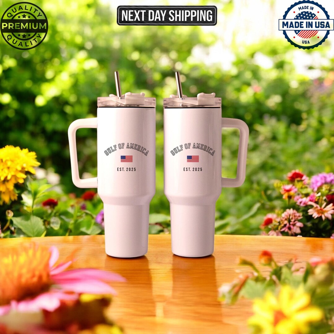 The Gulf of America Stanley Cup, Patriotic Republican Tumbler, American ...