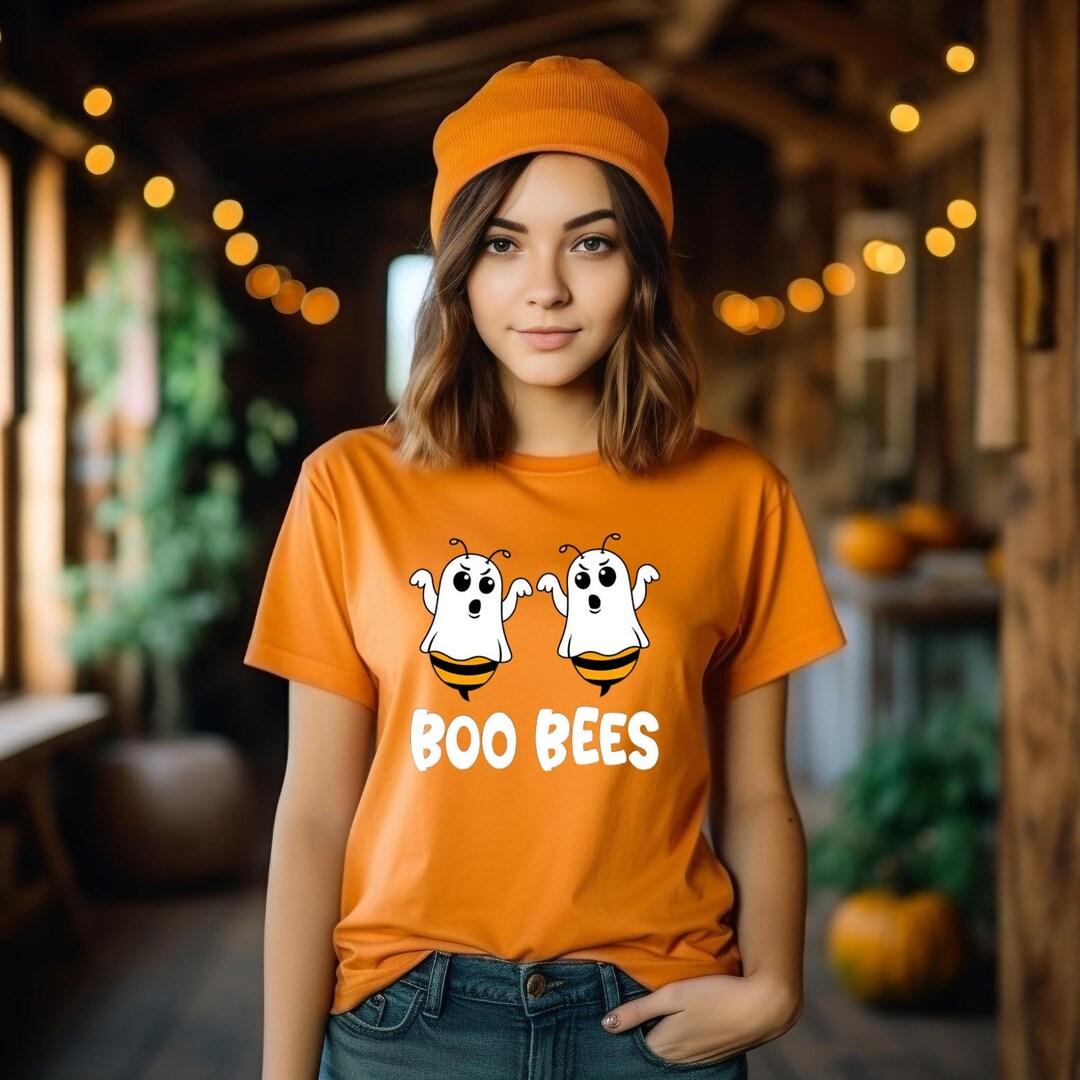 Boo Bees T-shirt, Boo Tshirt , Halloween Shirt, Funny Halloween Tee ...