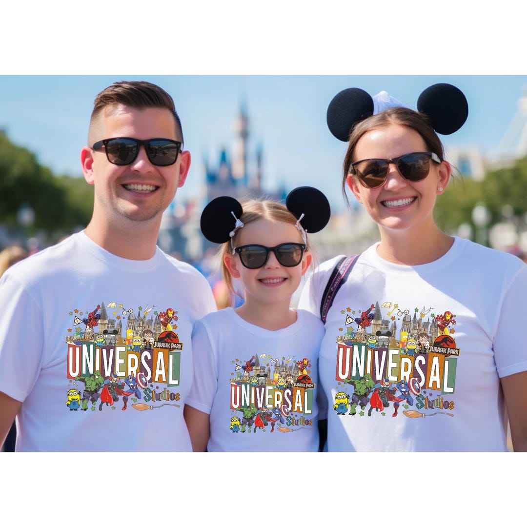 Vintage Universal Studios Shirt, Universal Studios Family Vacation 2024 ...