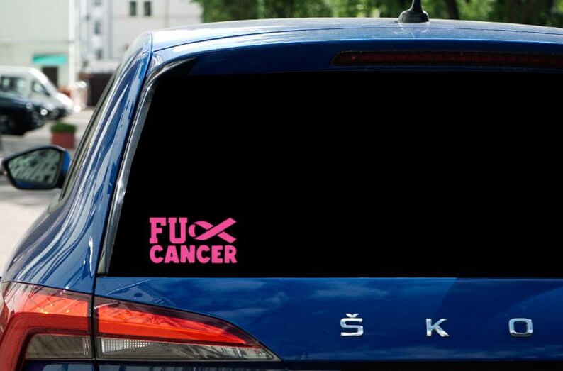 Breast Cancer Awareness Car Decal Women's Health Survivor Hope Vinyl ...