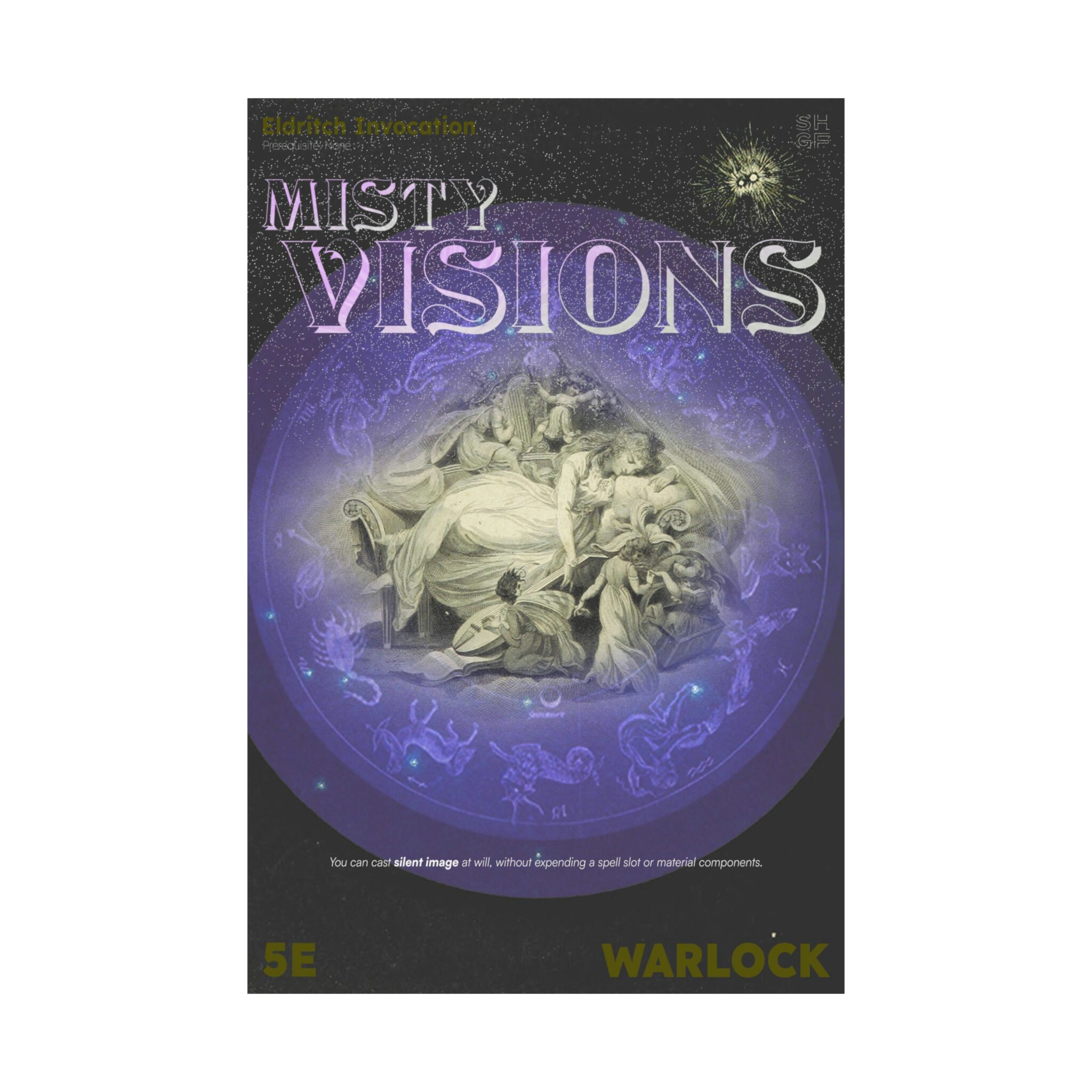Misty Visions 5e Warlock Invocation Poster - Etsy
