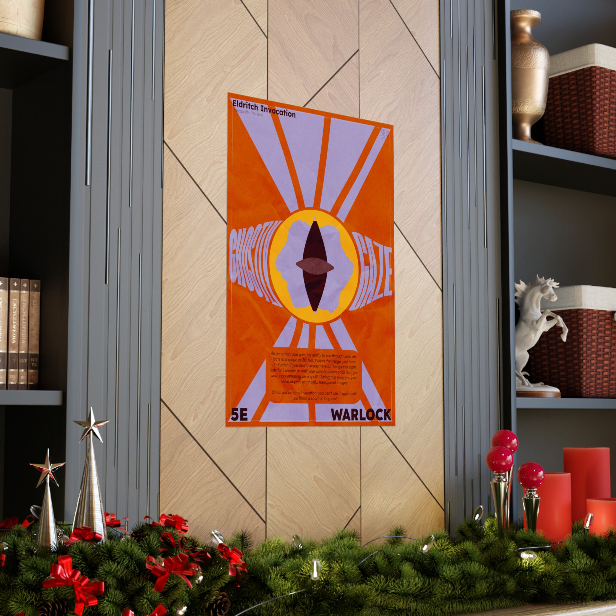 Ghostly Gaze 5e Warlock Invocation Poster - Etsy