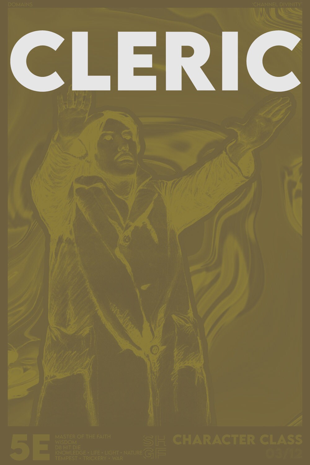 Dnd Class Poster - Show off Your 5e Character in Style! - Etsy