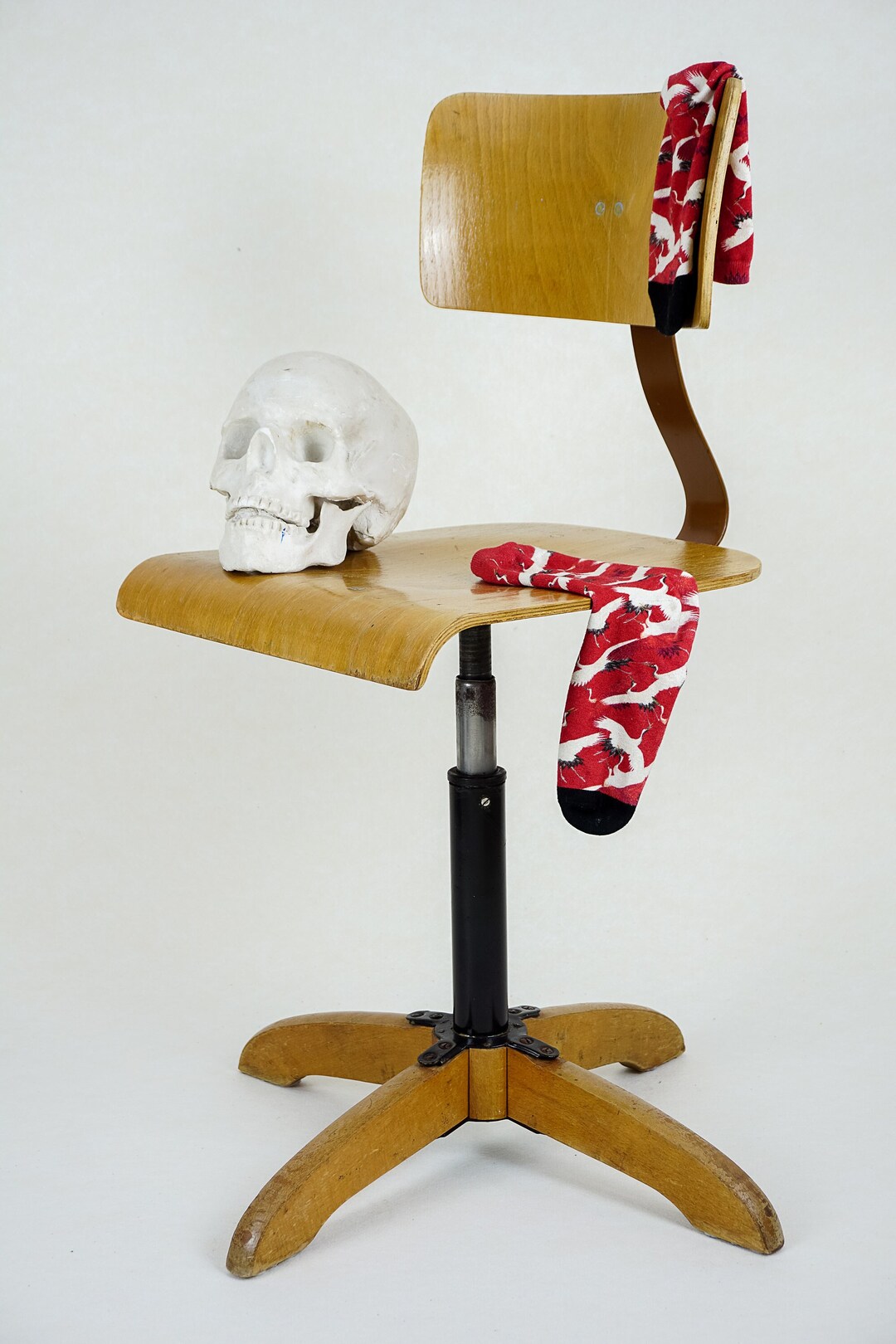 German Industrial Swivel Office Chair From Anatomic, 1950s - Etsy