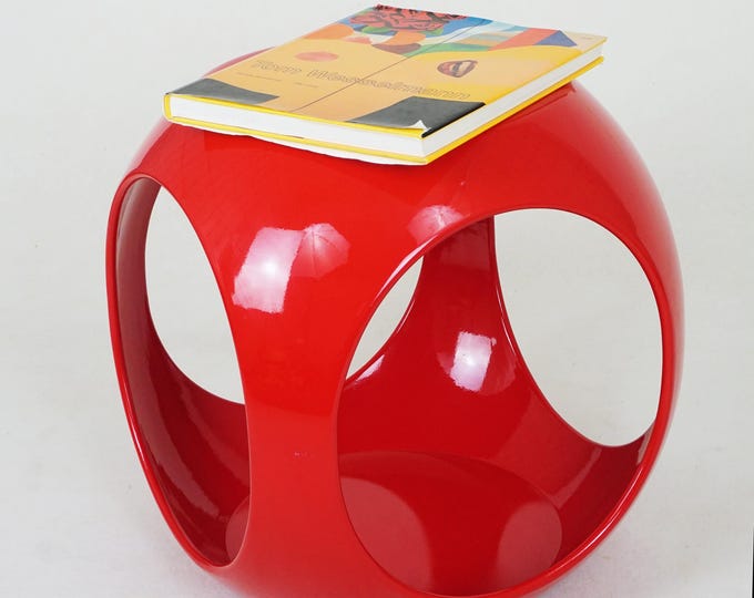 Vintage Side Table in the Style of Luigi Colani , 1970s. - Etsy