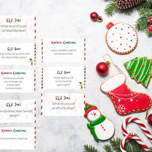 Elf Kit, Elf Kindness Challenge Cards Fun Holiday Activity Encourage ...