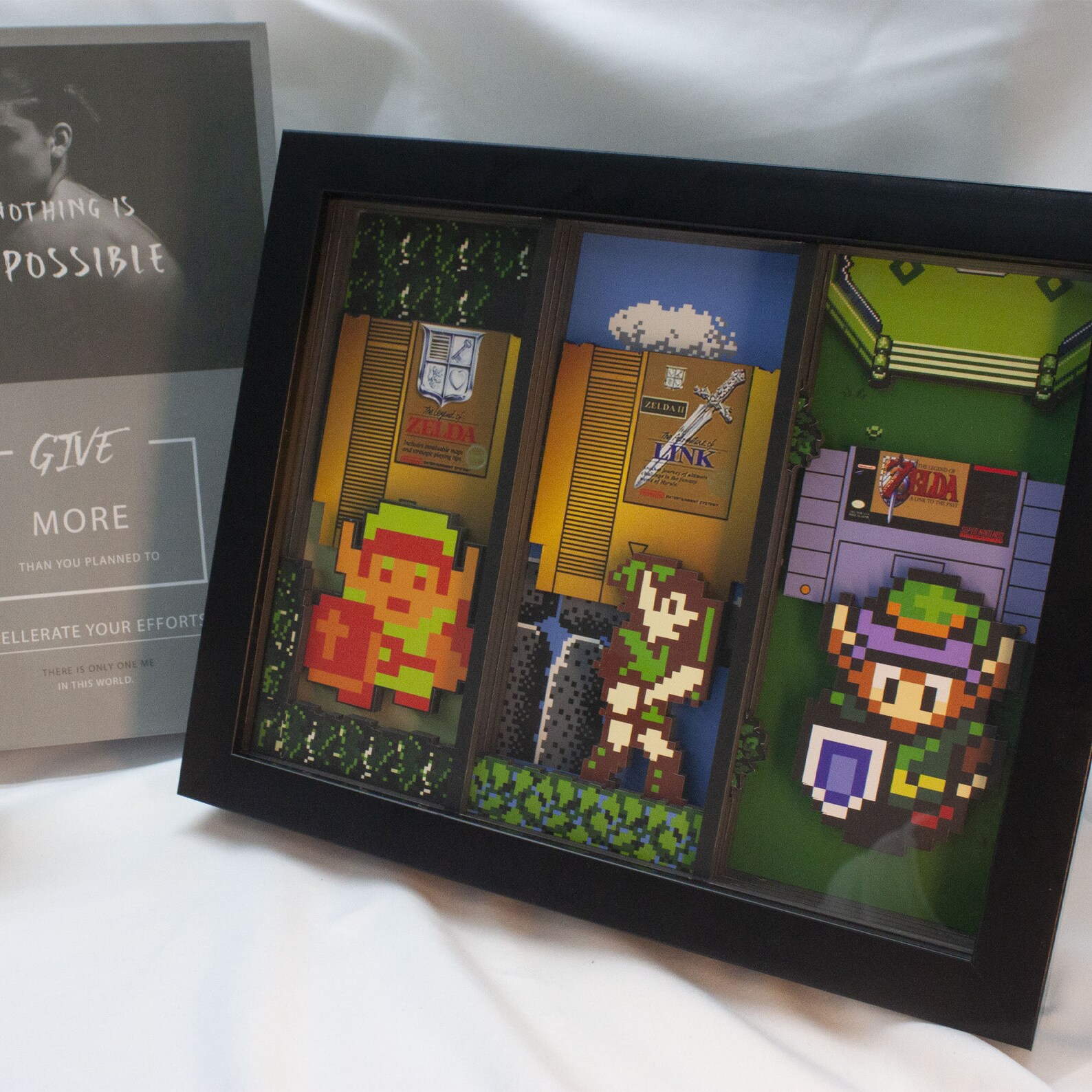 Zelda 3D Art A Link to the Past Super Nintendo Print Zelda Art Video ...