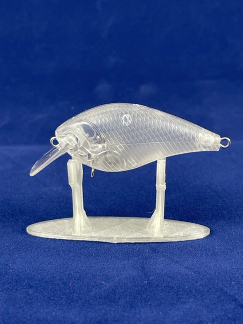 Crawfish Pattern Stencil for 1.5 Square Bill Shallow Diver Crankbait ...