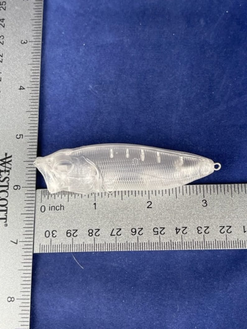 Largemouth Bass Stripe Pattern Stencil for Pop Maxx Topwater - Etsy