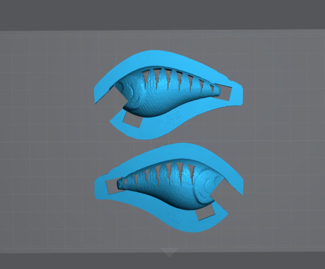 Perch Pattern Stencil for 2.5 Square Bill Shallow Diver Crankbait Lure ...