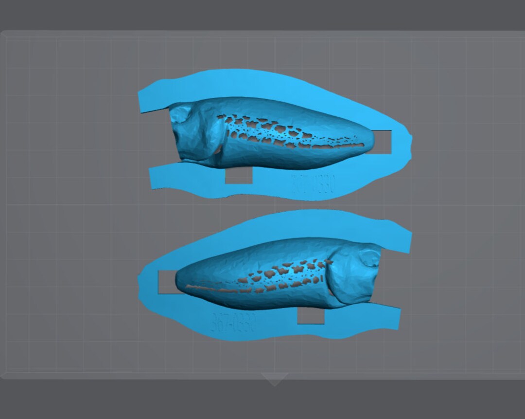 Largemouth Bass Stripe Pattern Stencil for Pop Maxx Topwater - Etsy