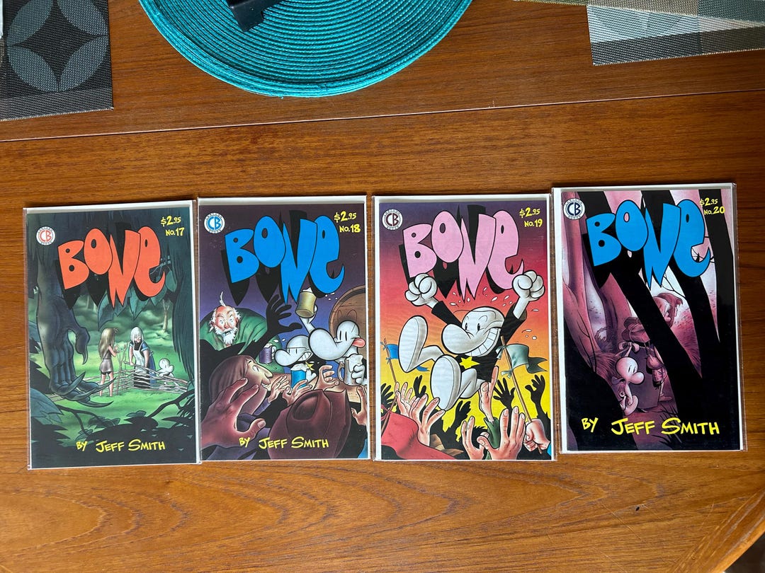 Bone Comics 4 Issues and Bone Reader - Etsy