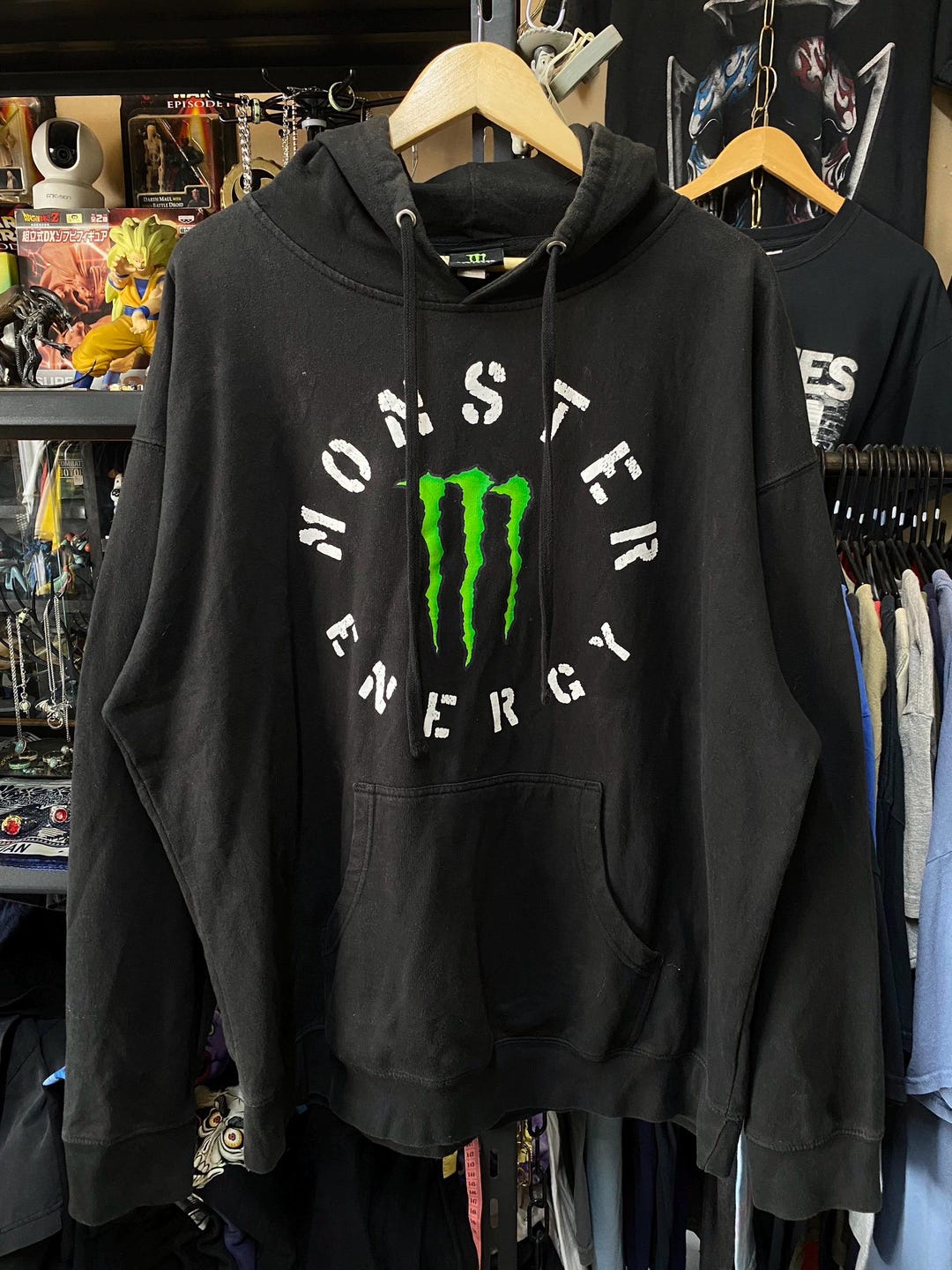 Vintage Y2K Monster Energy Official Licensed Hoodie Size 2XL , Grunge ...