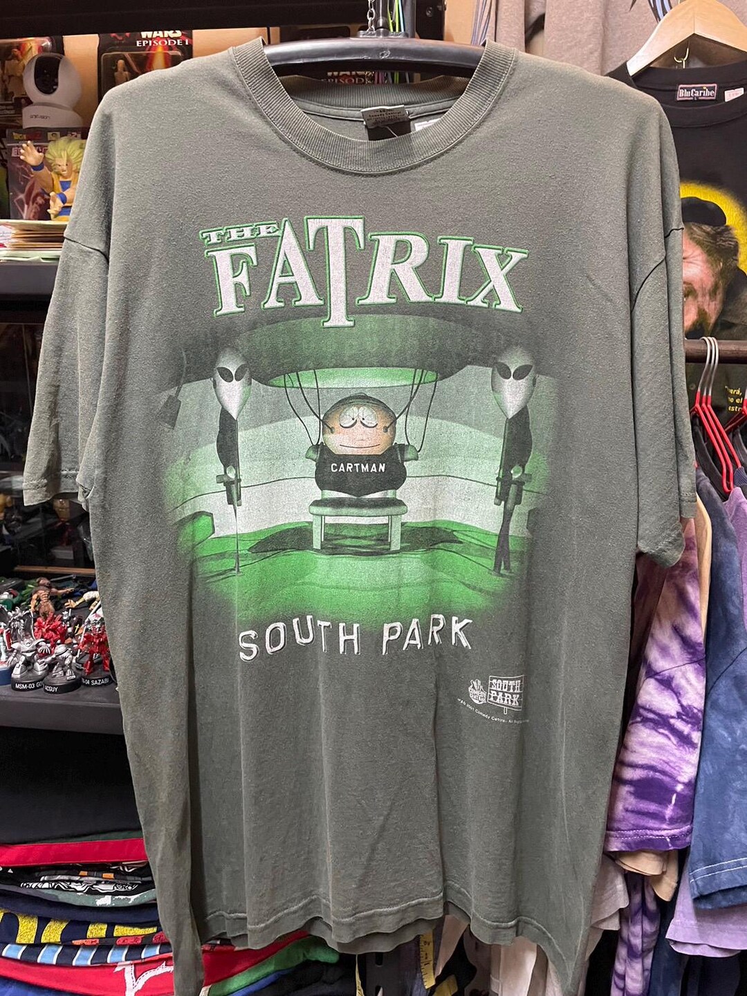 Vintage 00s SOUTH PARK the Fatrix T-shirt , Parody T Shirt , Vintage ...