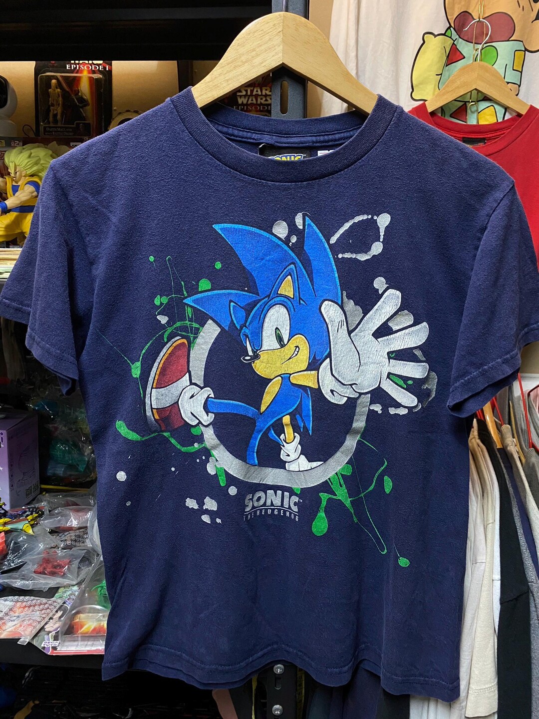 Vintage Sonic Hedgehog by Sega T-shirt , Vintage Sonic T Shirt ...