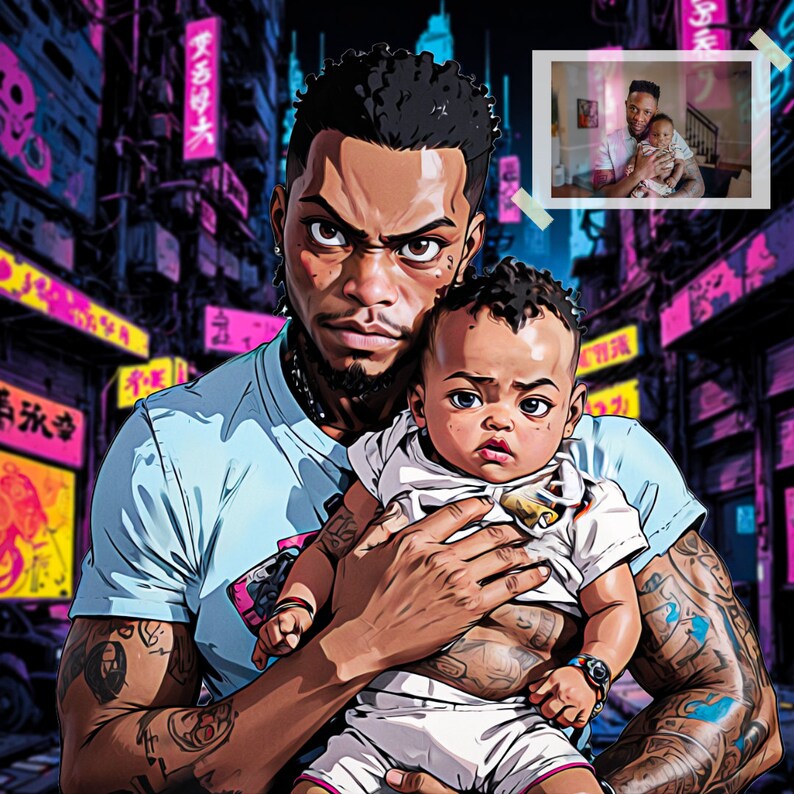 Create Your Own Cartoon Character Custom Cartoon Portrait Illustration ...