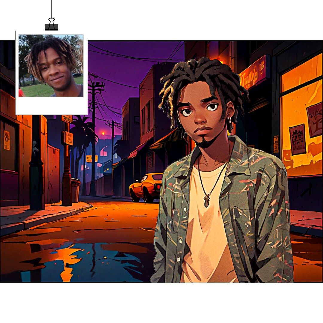 Anime Portrait Drawing - Cartoon Portrait - Couple Portrait - Procreate ...