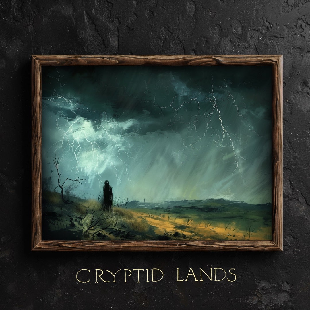 Barren Landscape Print, Printable Wall Art, Digital Art Print ...