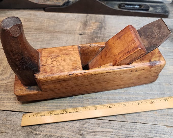 Antique Barrel Cooper's Croze Barrel Howell Plane, Woodworking Tools ...